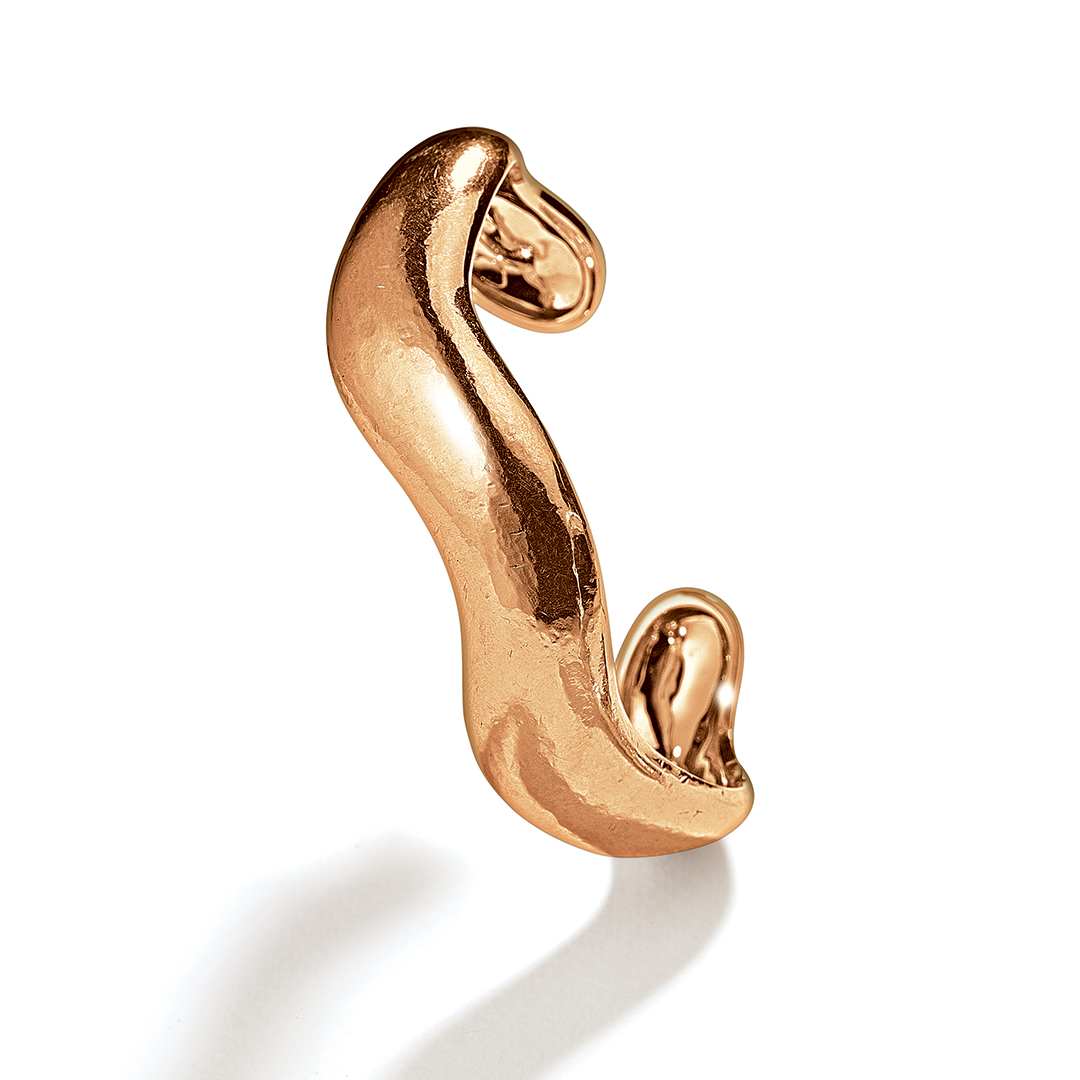Rose Gold Wave Cuff - Belperron